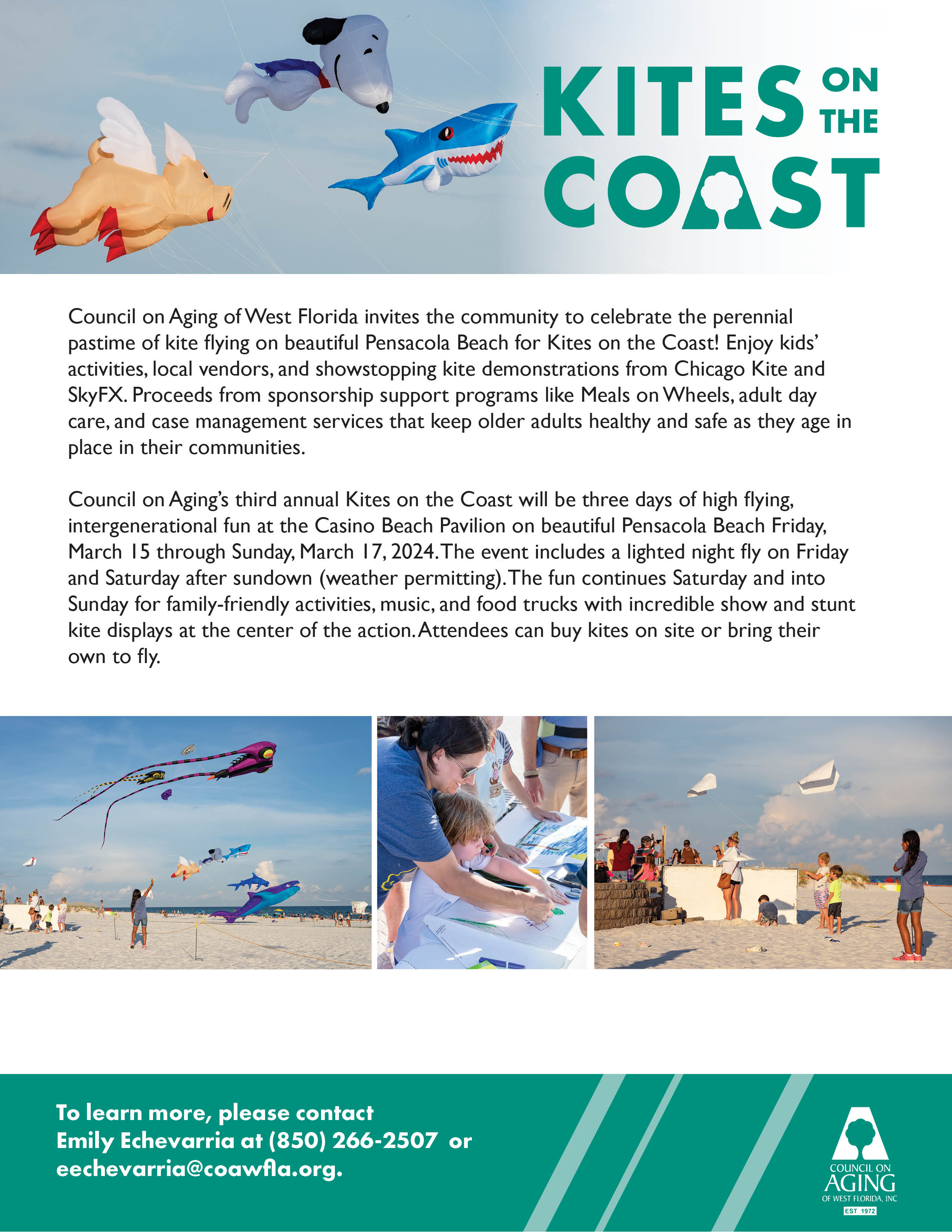 3rd Annual Kites on the Coast Sponsorship Form | Council on Aging of ...